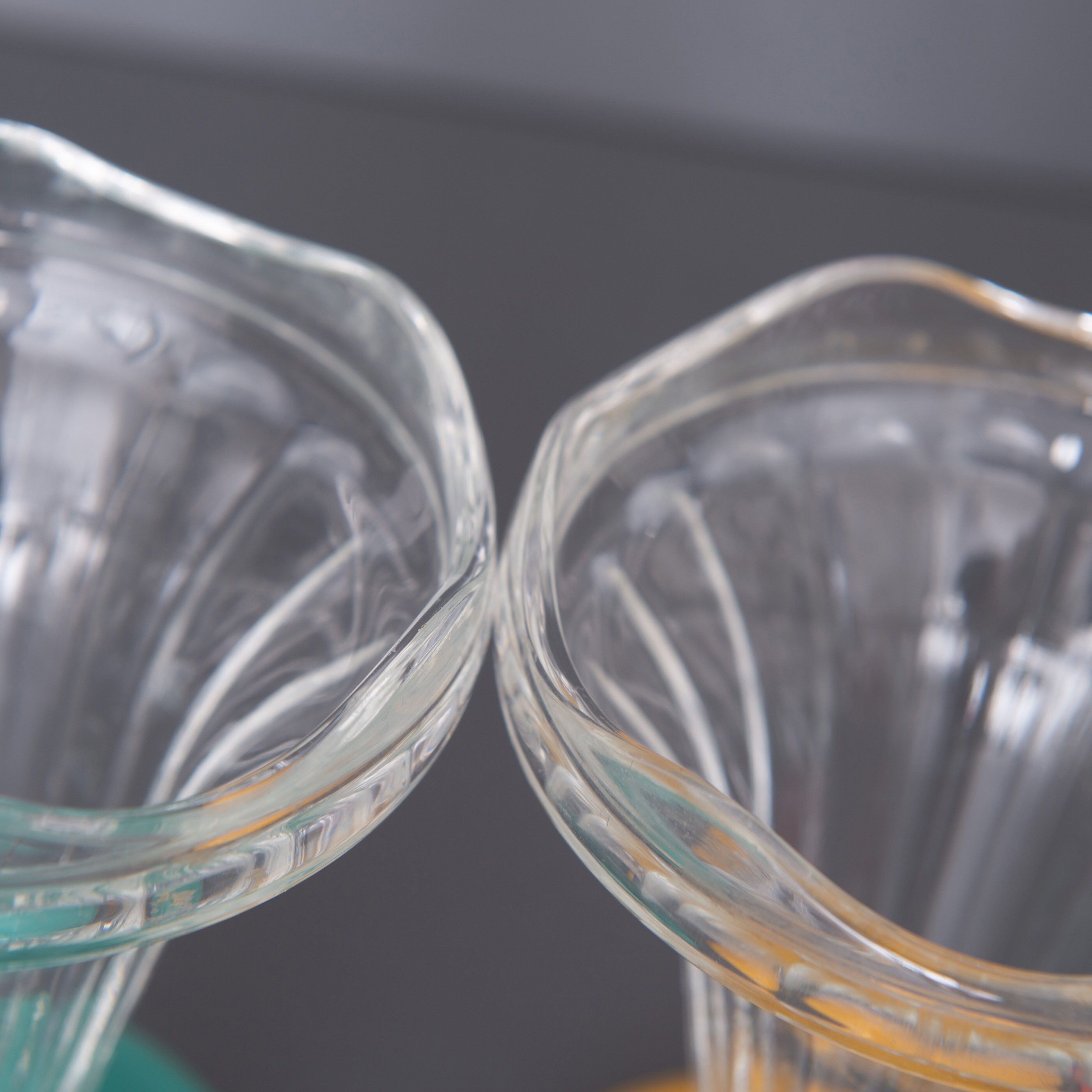 6 Luminarc France Sundae Glasses, French Vintage Ice Cream Coupes ...