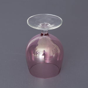 8 Pink Brandy Glasses. Vintage Barware From 1980s - Etsy