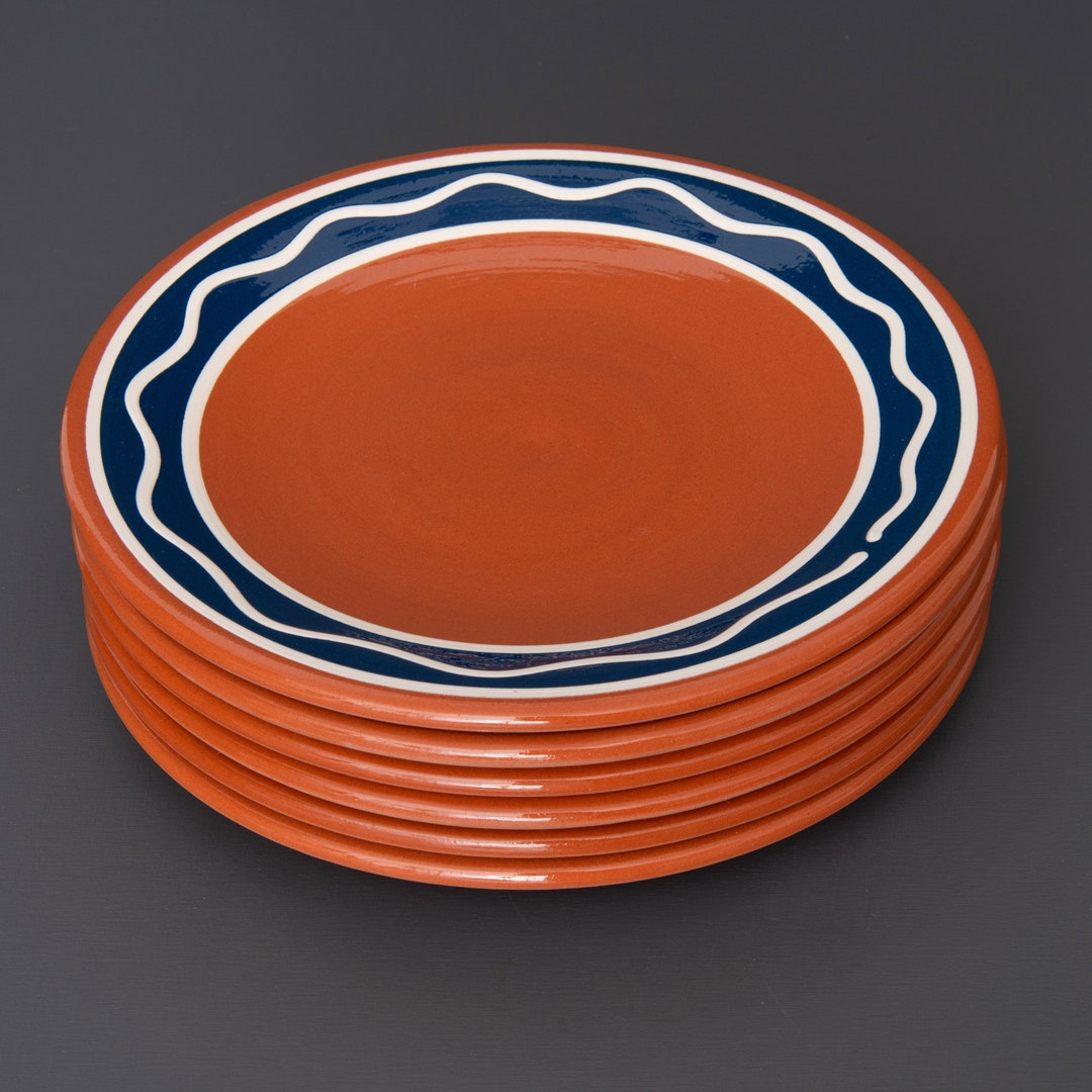 6 Klippan Keramik Dinner Plates, Swedish Nostalgia, Scandinavian ...