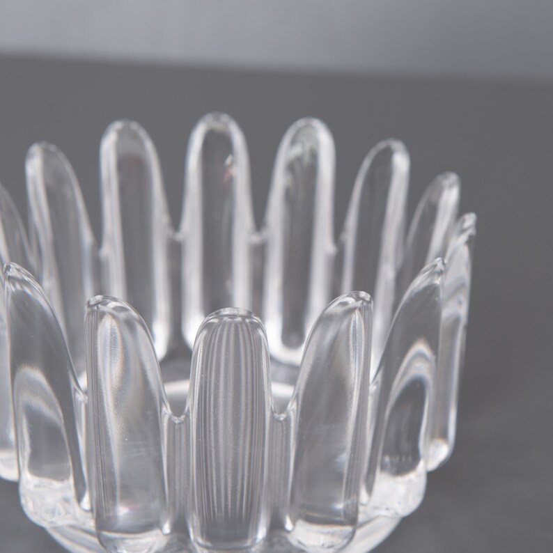 Vintage Orrefors "princess" Crystal Bowl Designed by Sven Palmqvist ...