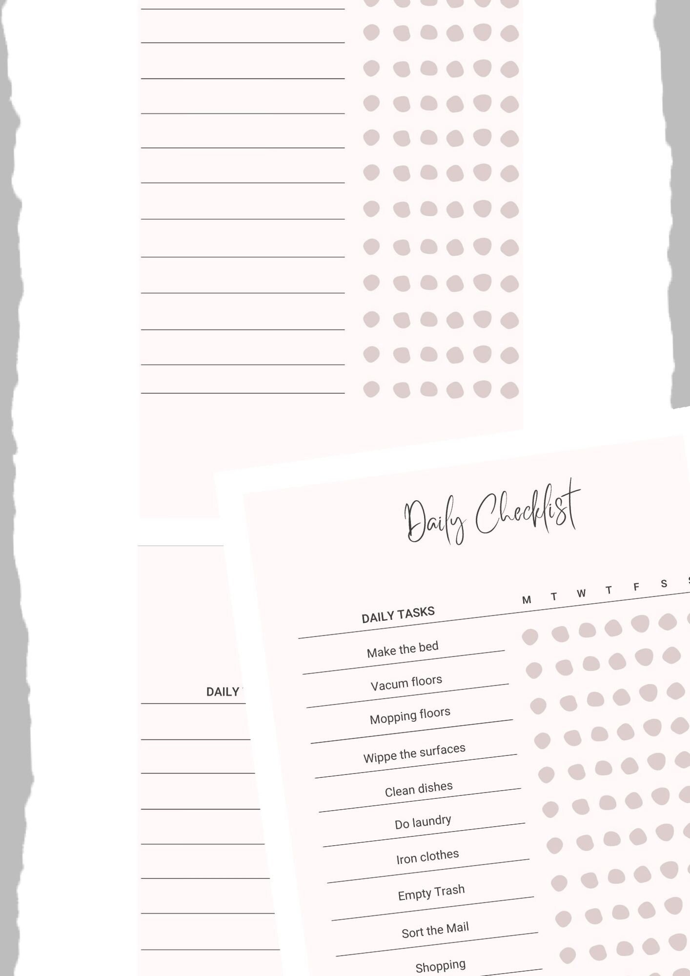 Daily Checklist - Etsy