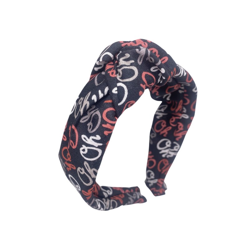 Ohio State Headband, Mommy and Me Headband, Top Knot Headband, Women ...