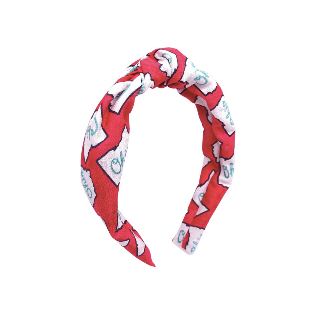 Ohio State Headband, Ohio State Outfit, OSU Headband, Ohio State Hair ...
