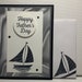 Homemade Greeting Card - Father's Day - Boat - Sail - Stampin' Up - Etsy