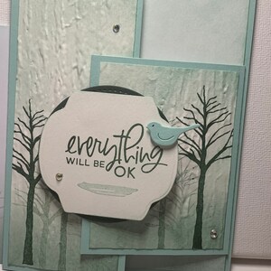 Homemade Greeting Cards - Encouragement - Trees - Birds - Stampin' Up ...