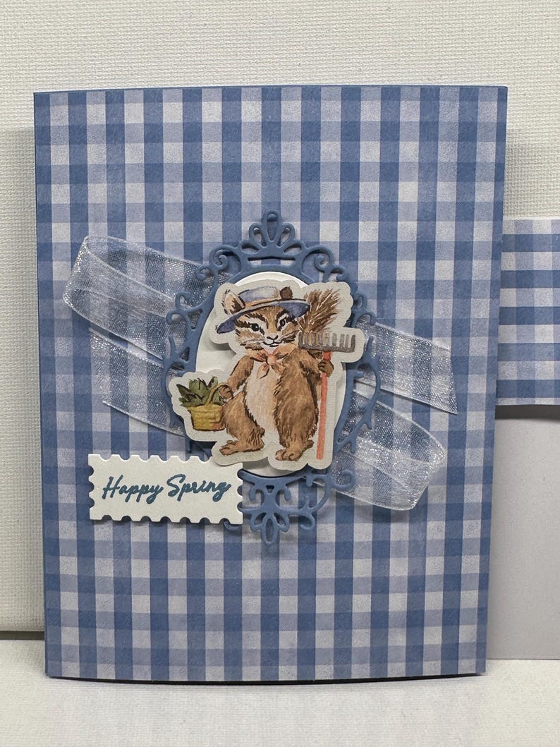 Homemade Greeting Card - Easter - Spring - Storybook Friends - Stampin ...