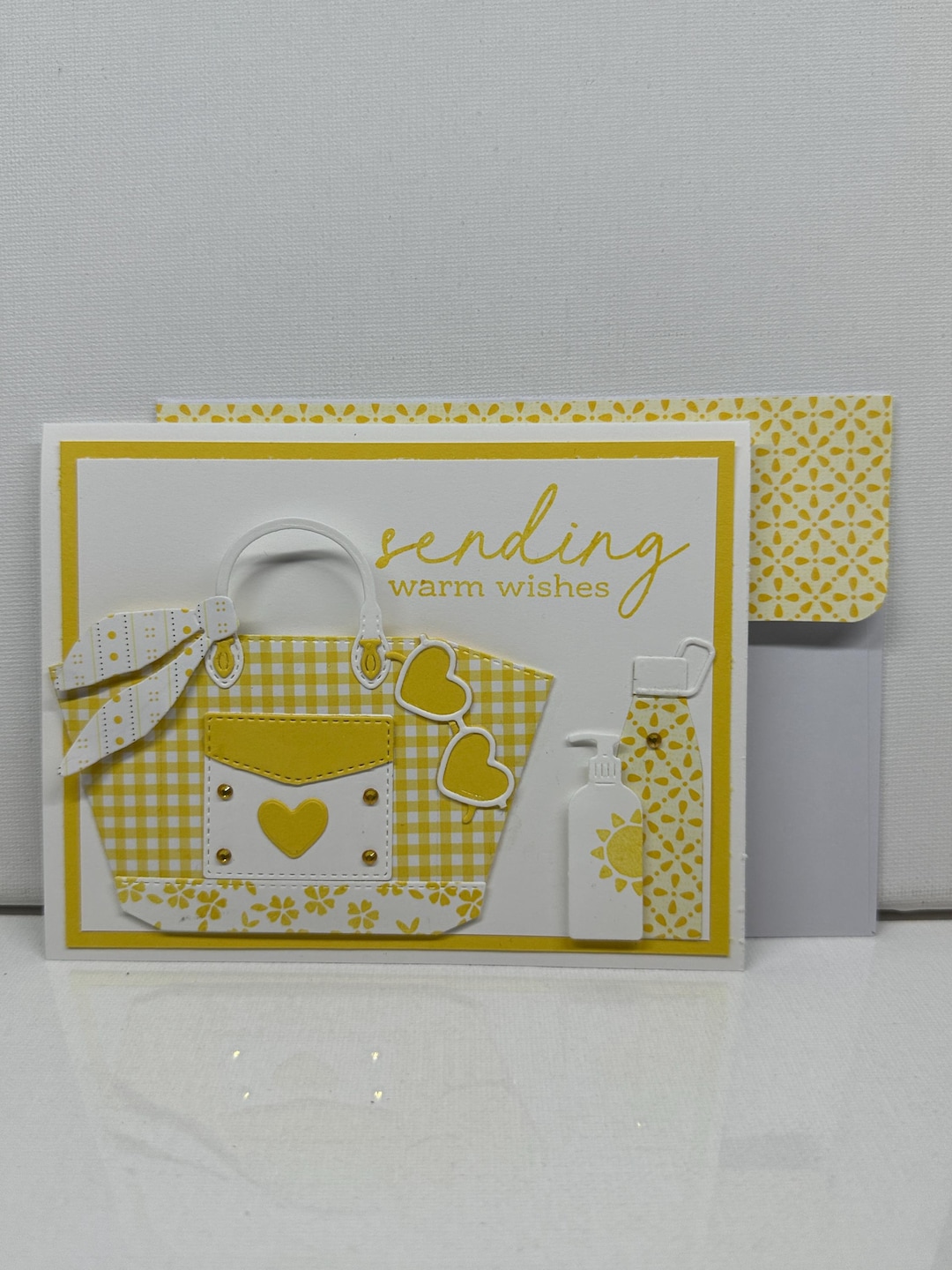 Homemade Greeting Card - Summer - Vacation - Beach - Stampin' Up - Etsy