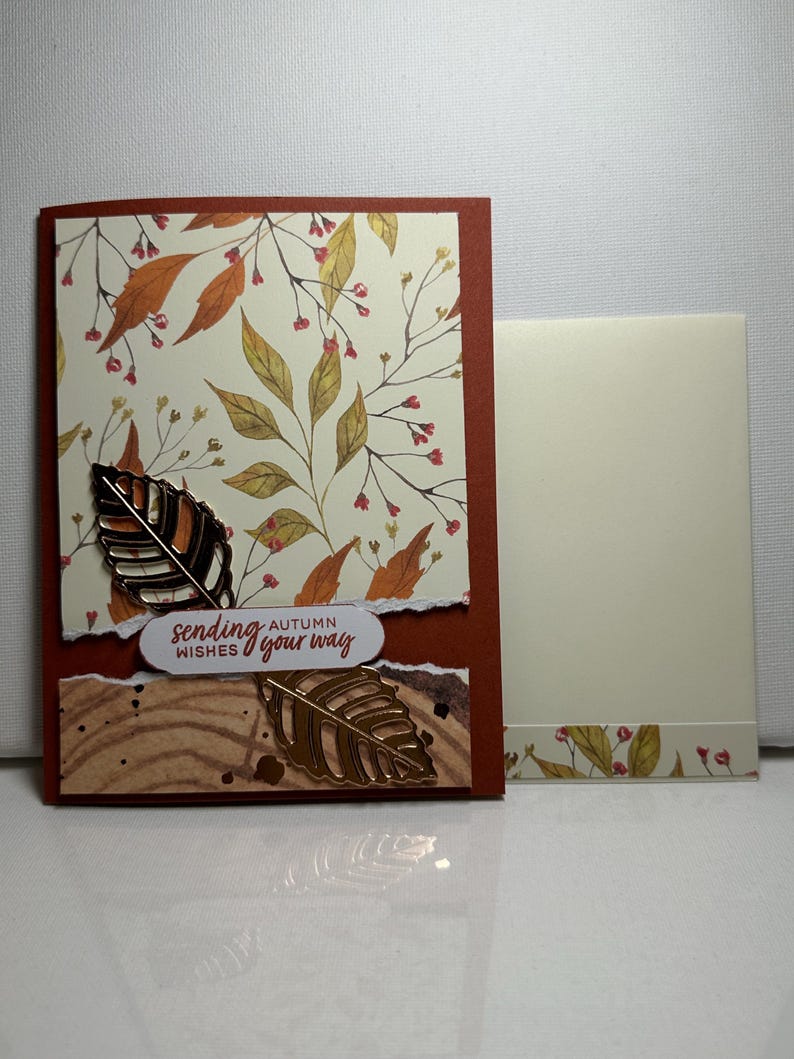Homemade Greeting Card - Fall/autumn - Paper Pumpkin - Stampin' Up - Etsy