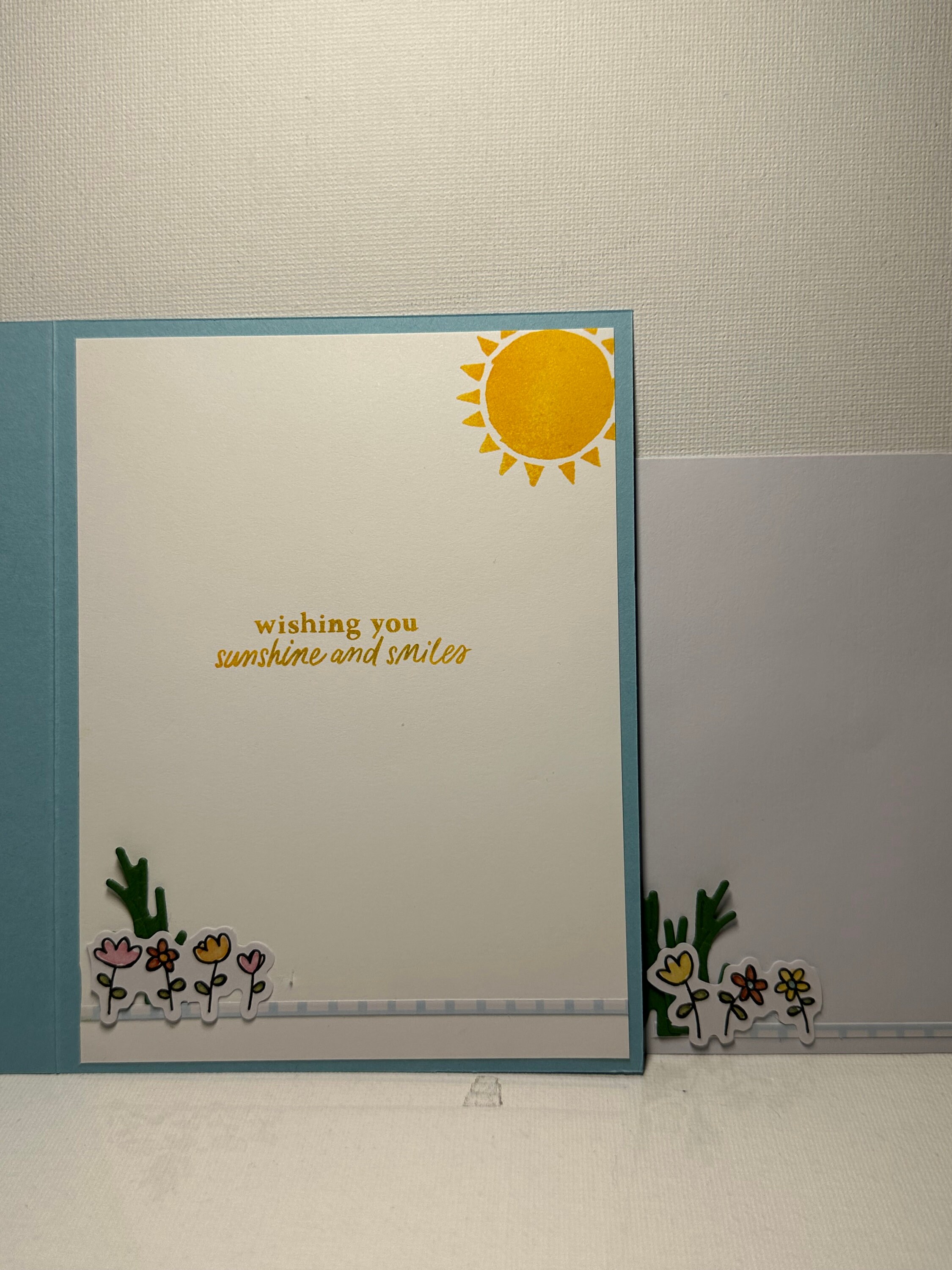 Homemade Greeting Card - Friends - Frogs - Flowers - Sunshine - Stampin ...