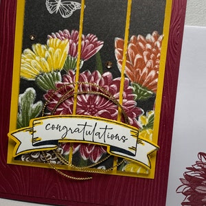 Homemade Greeting Card - Congratulations - Autumn - Fall - Thanksgiving ...