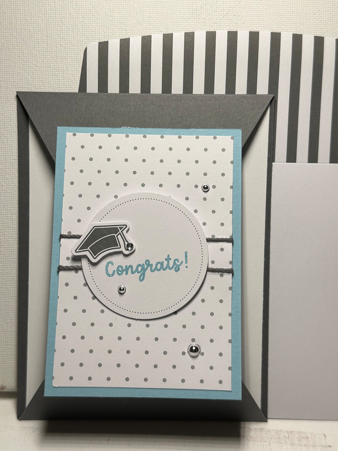 Homemade Greeting Card - Gift Card Holder - Graduation - Congrats ...