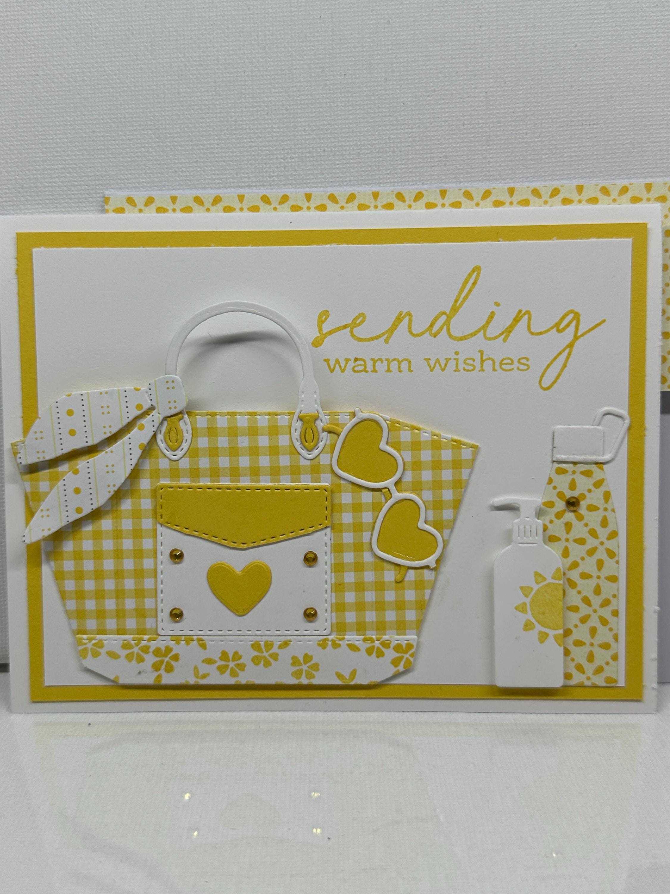 Homemade Greeting Card - Summer - Vacation - Beach - Stampin' Up - Etsy