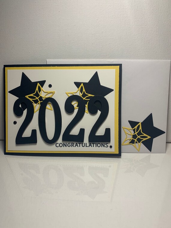 Homemade Greeting Card Graduation Congratulations - Etsy