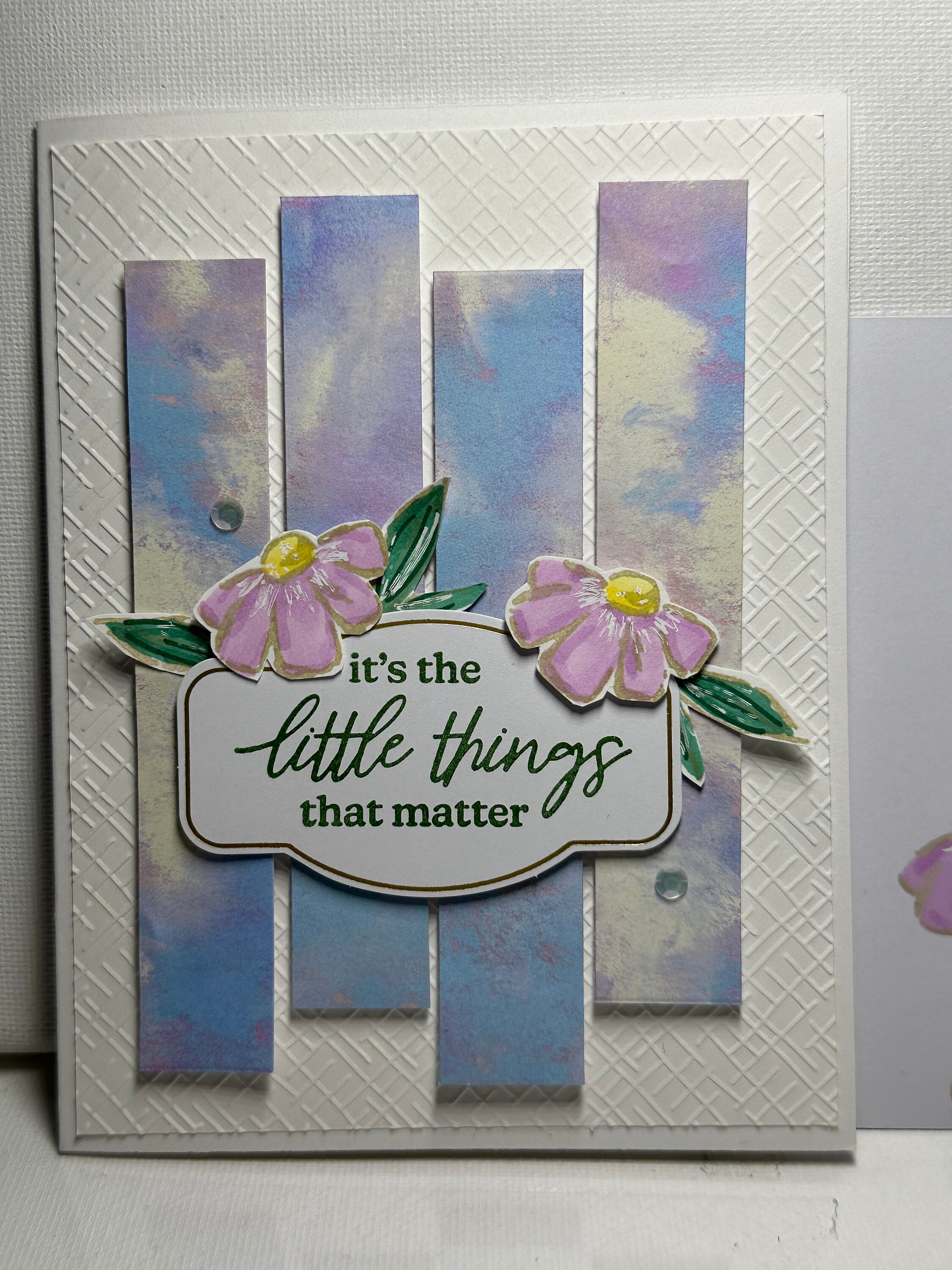 Homemade Greeting Card Thinking of You Daisies Floral Stampin' Up - Etsy