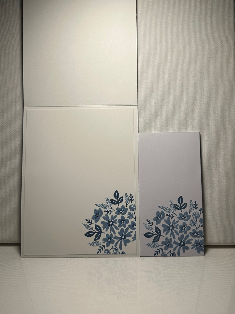 Homemade Greeting Card Blank Card Floral Stampin' Up - Etsy