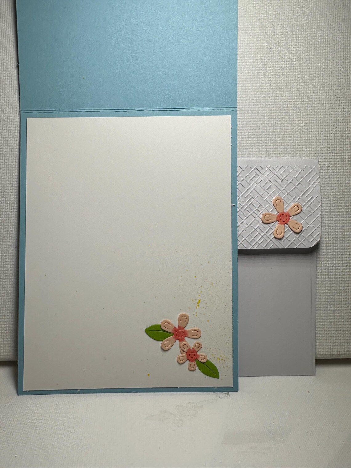 Homemade Greeting Card - Note - Floral - Stampin' Up - Etsy