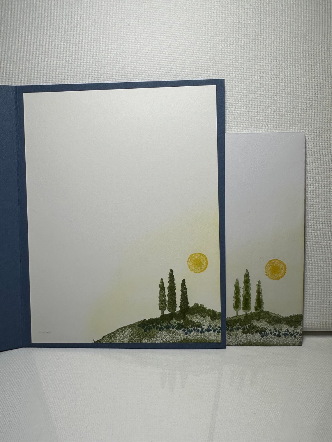 Homemade Greeting Card - Sympathy - Tuscany - Italy - Stampin' Up - Etsy