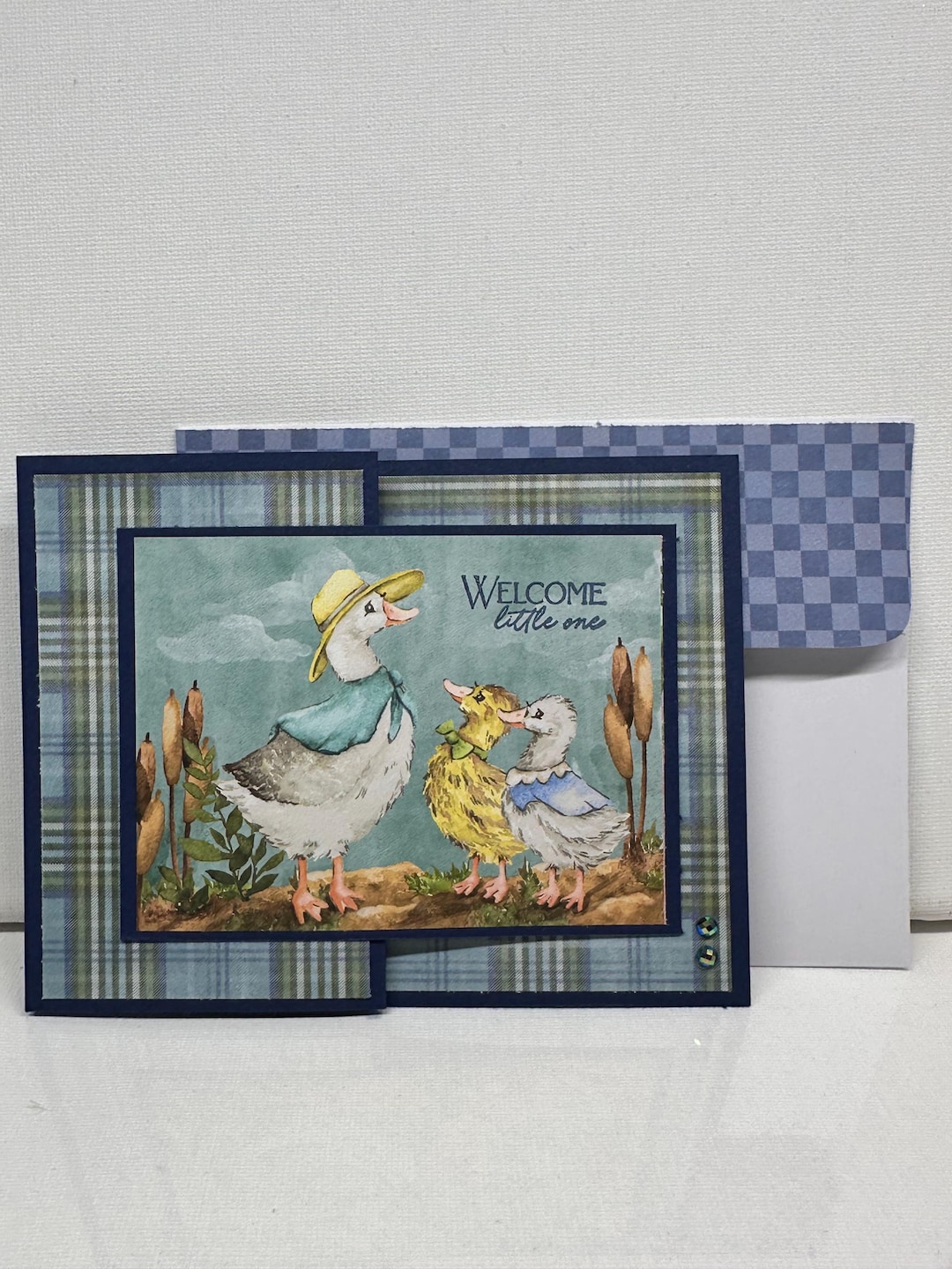 Homemade Greeting Card - Baby - Storybook Friends - Stampin' Up - Etsy