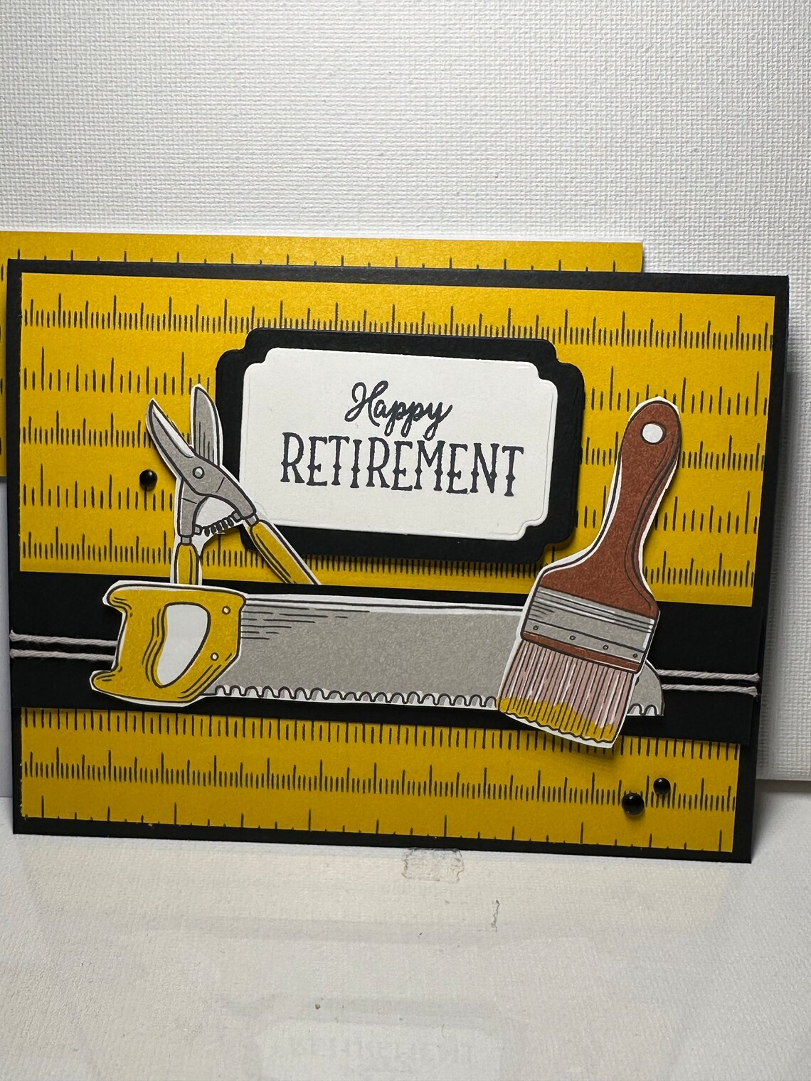 Homemade Greeting Card - Retirement - Tools - Toolbox - Stampin' Up - Etsy