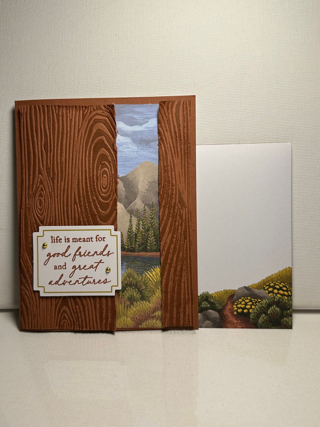 Homemade Greeting Card - Friends - Outdoors - Adventure - Stampin' Up ...