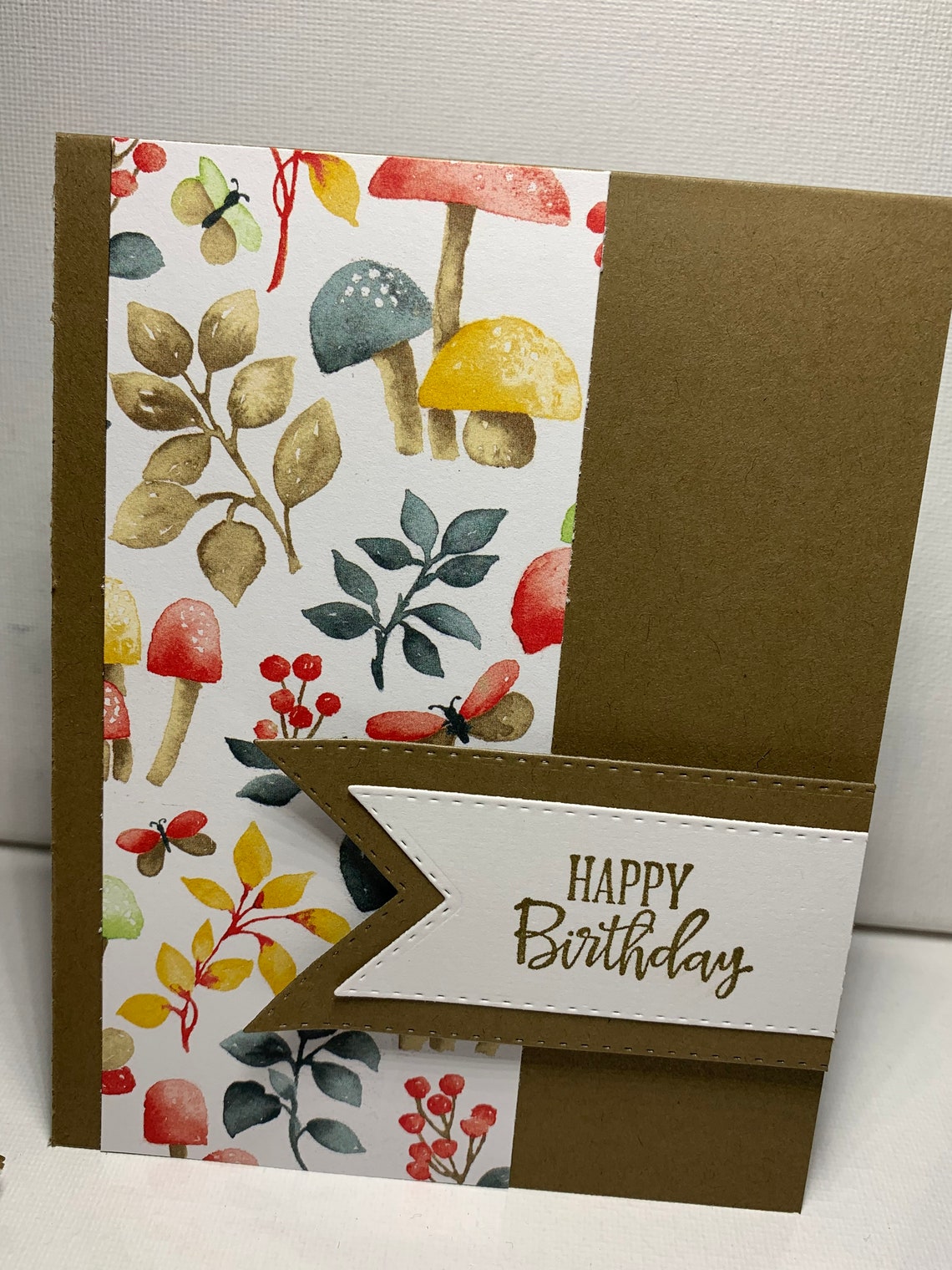 3 Pack - Homemade Greeting Card - Autumn - Fall - Get Well - Birthday ...