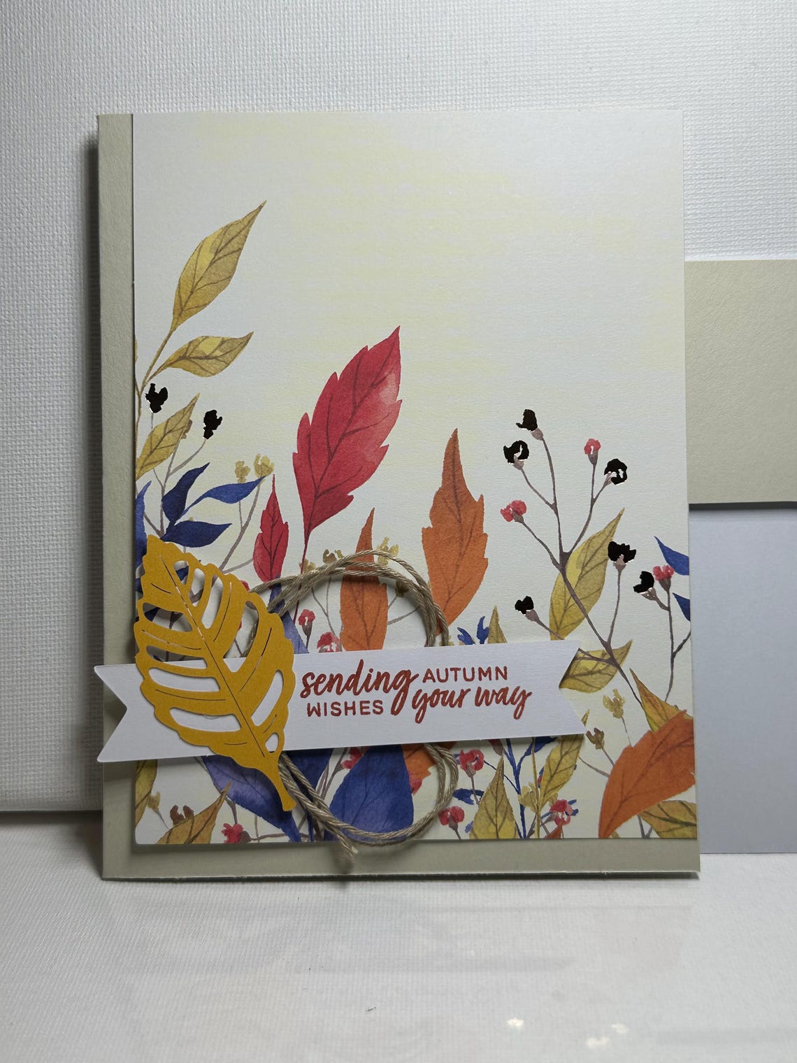 Homemade Greeting Card - Fall/autumn - Paper Pumpkin - Stampin' Up - Etsy