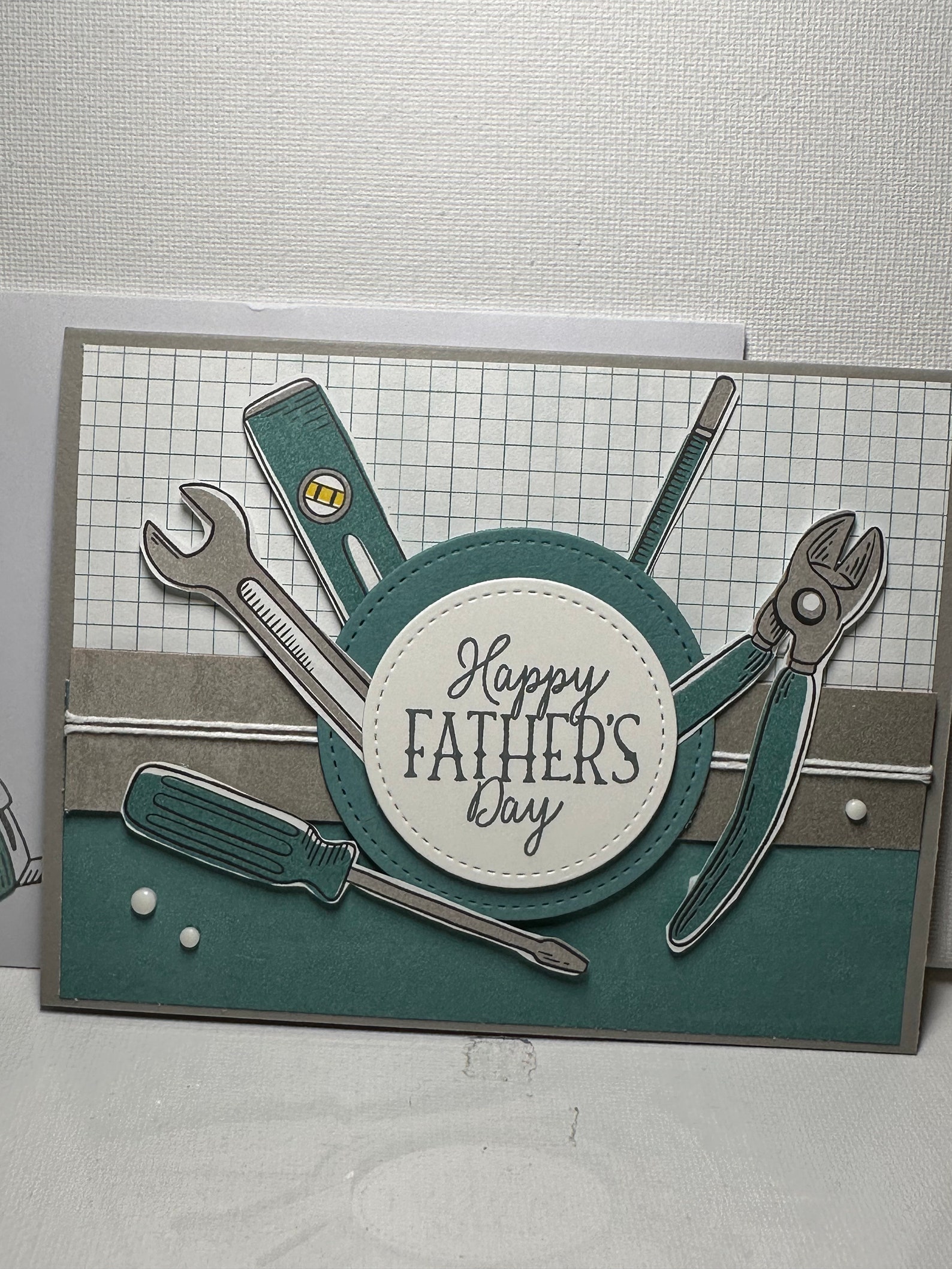 Homemade Greeting Card - Father's Day - Tools - Toolbox - Stampin' Up ...