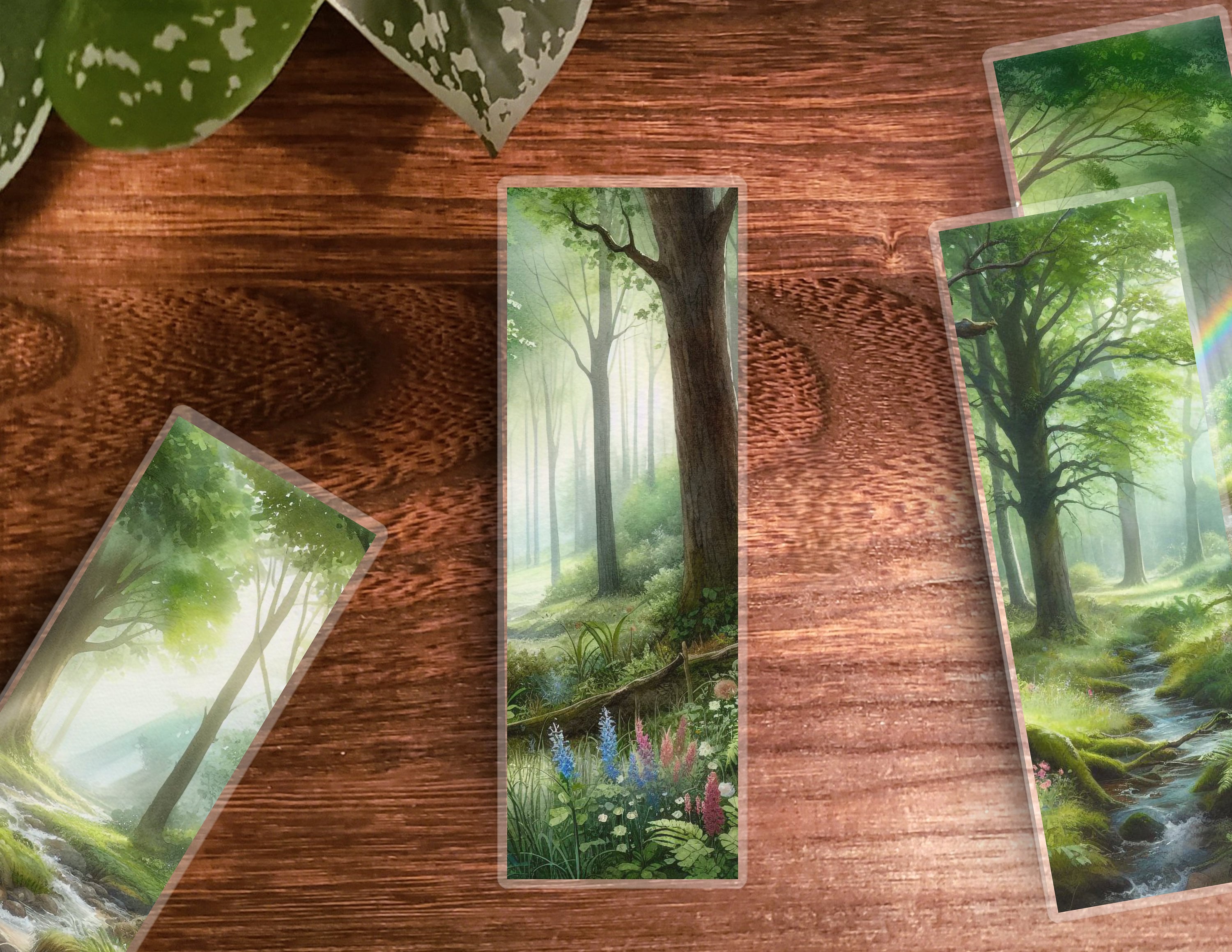 Enchanted Forest Bookmark | Nature Bookmark | Gift for Book Lover ...