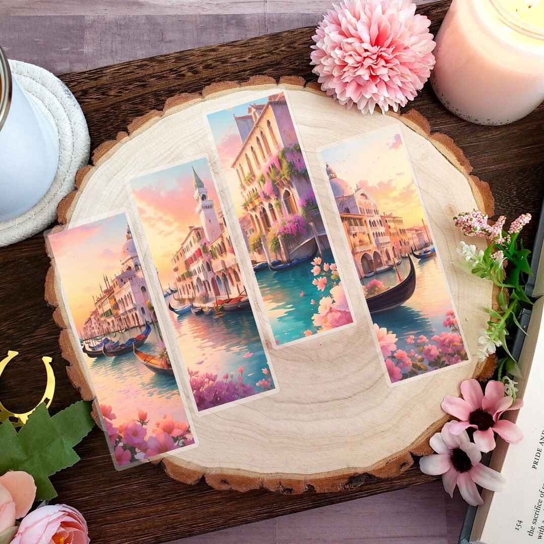 Venice Bookmark | Colorful Venice Bookmark | Travel Bookmark | Gift for ...