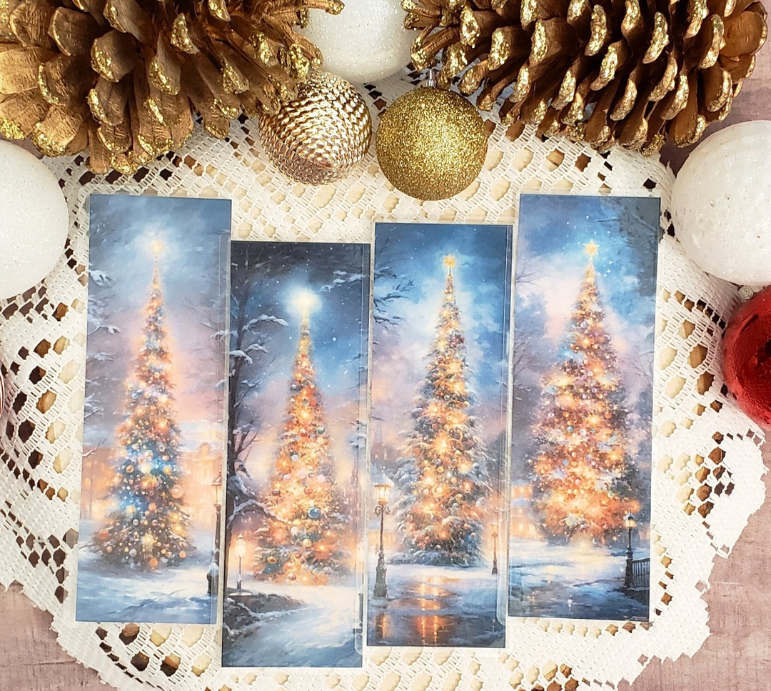 Christmas Tree Bookmark | Christmas Bookmark | Christmas Bookmark ...