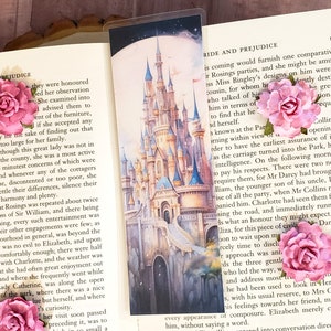 Castle Bookmark Castles Bookmark Fantasy Bookmark Gift for Book Lovers ...