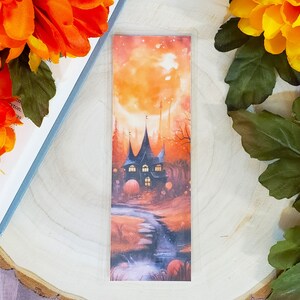Haunted House Bookmark | Fall Bookmark | Halloween Bookmark | Gift for ...
