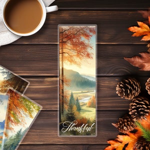 Fall Bookmarks | Thankful Bookmarks | Cozy Fall Bookmark Set | Gift for ...
