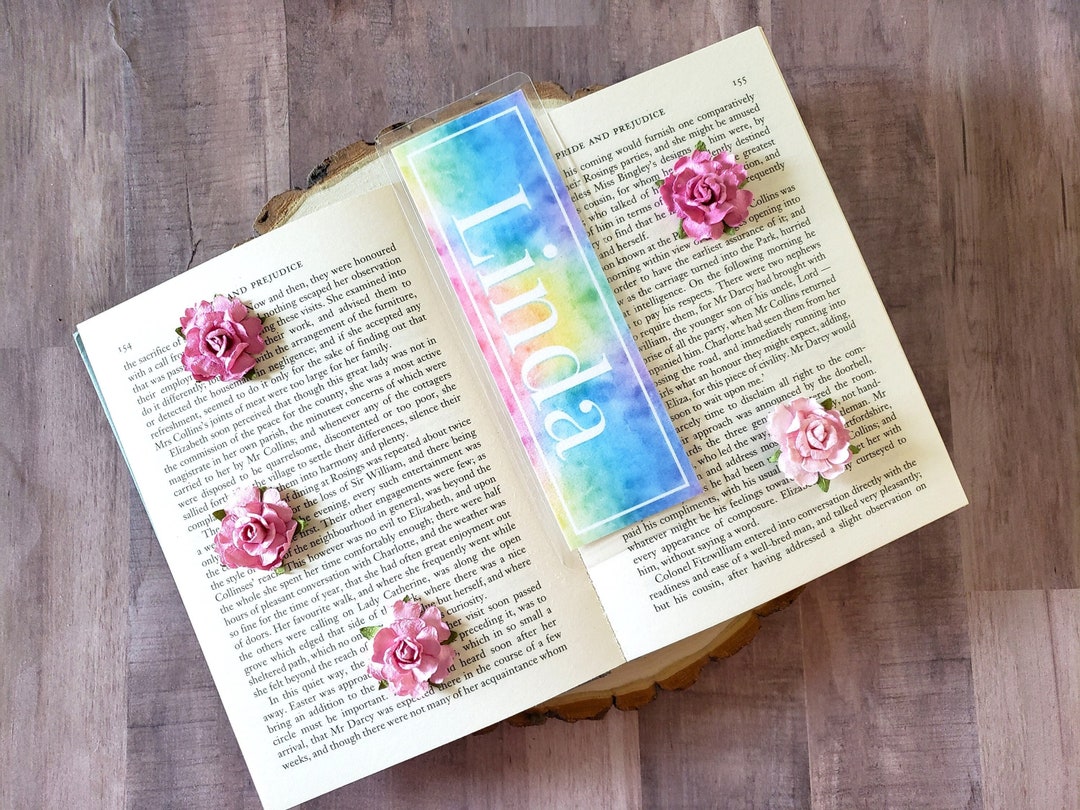 Personalized Bookmark | Name Bookmark | Custom Made Bookmark | Gift for ...