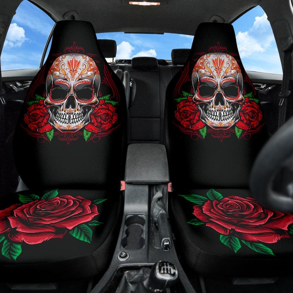 Skull Seat Covers - Etsy