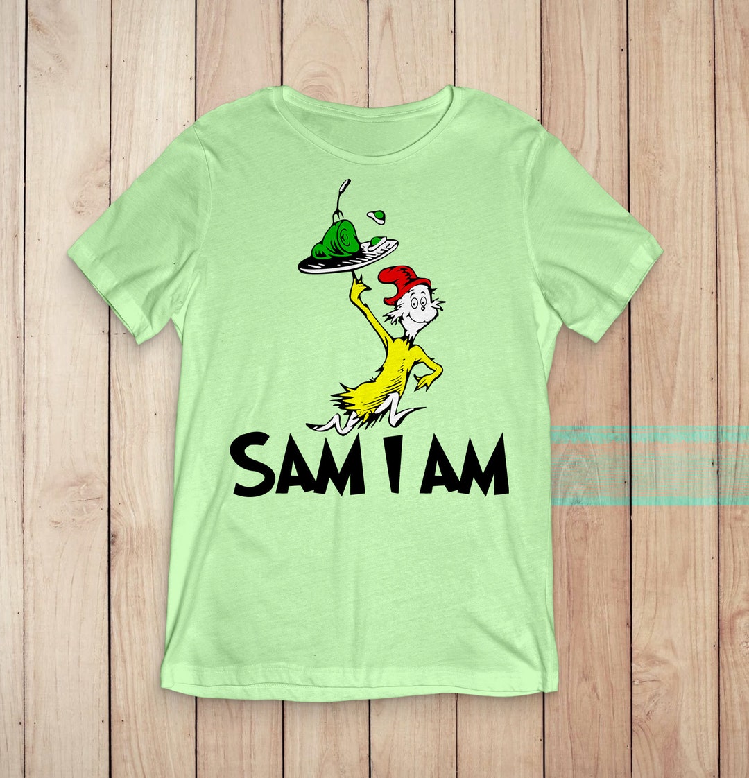 DR Seuss Svg, Svg, Sam I Am Svg Cut Files, Png, Dxf, Jpg, Sublimation ...