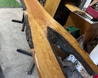 Live Edge Cherry Wood Naturally Form Wood Slice Coffee Table - Etsy