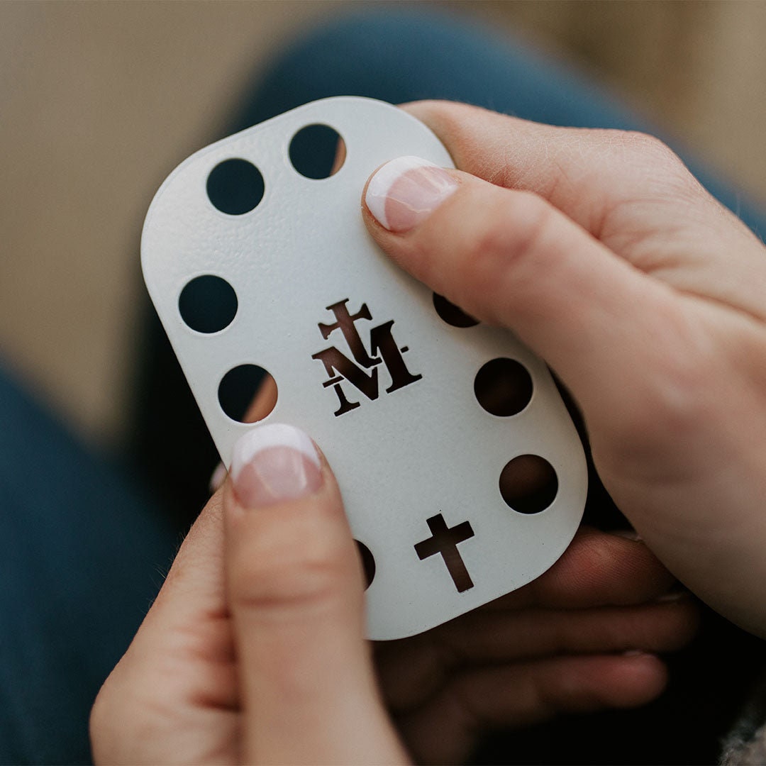 Wallet Rosary Card - Etsy