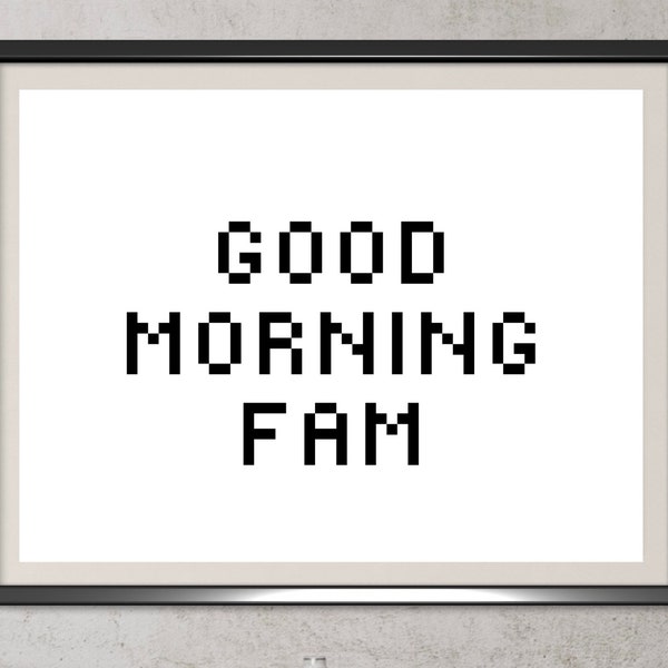 Good Morning Print - Etsy