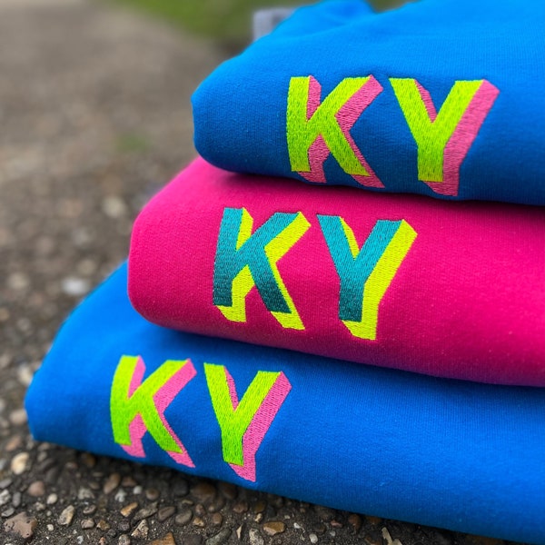 Neon Sweatshirt - Etsy