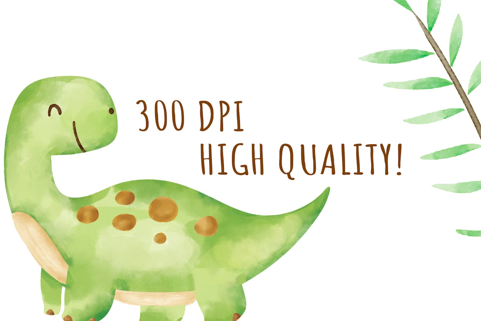 Watercolor Dinosaurs Clipart, Dinosaur Species, T-rex - Etsy