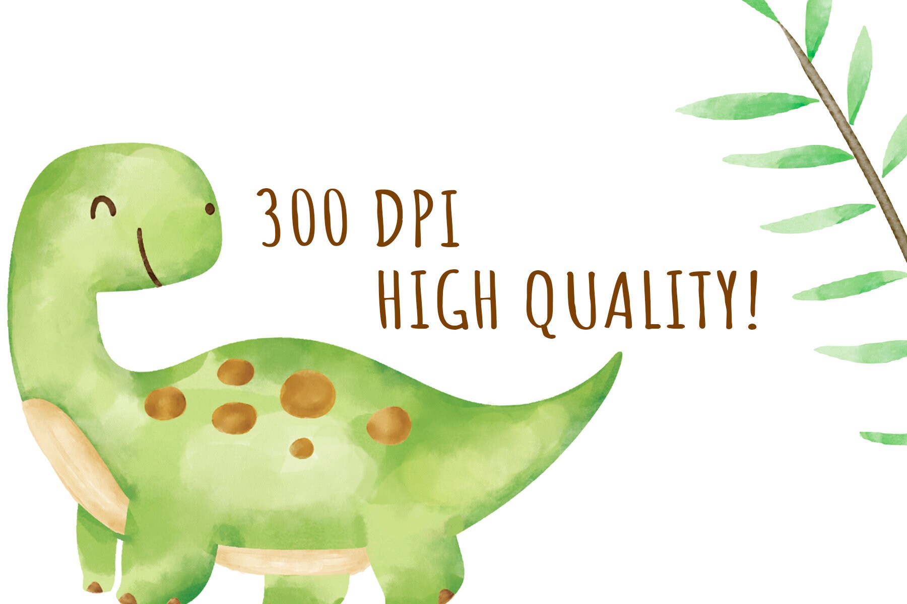 Watercolor Dinosaurs Clipart, Dinosaur Species, T-rex - Etsy