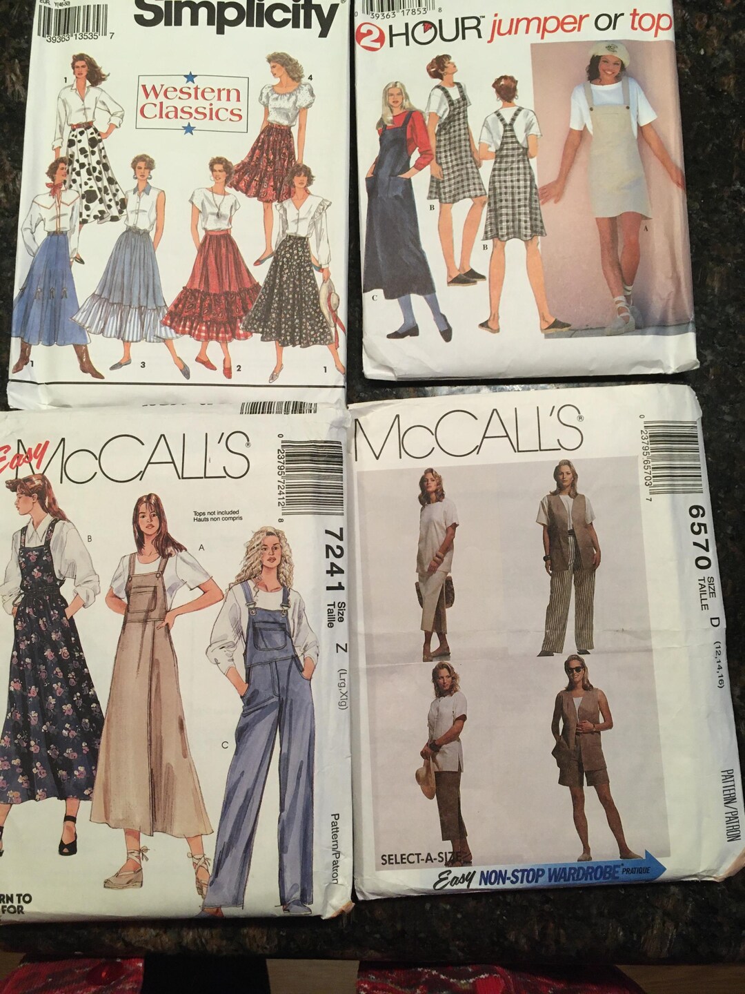 Patterns: Western Full Eight or Nine Gored Skirt, Overall Pant or ...