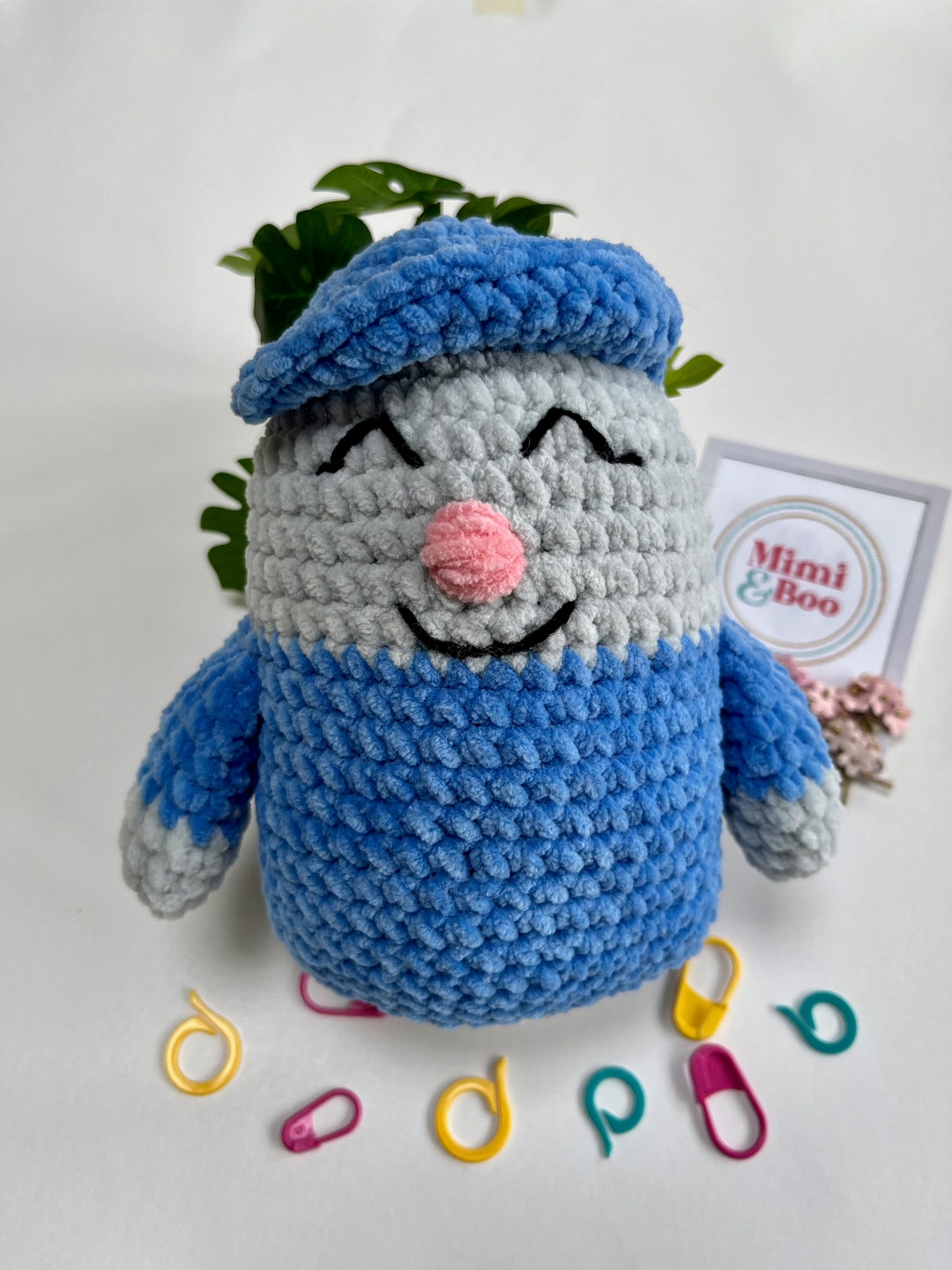AMIGURUMI TOY DADDY Flump by Mimi & Boo - Etsy