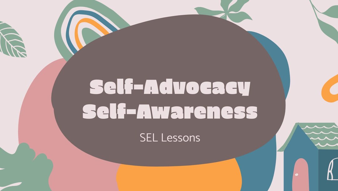 SEL: Self-advocacy and Self-awareness - Etsy