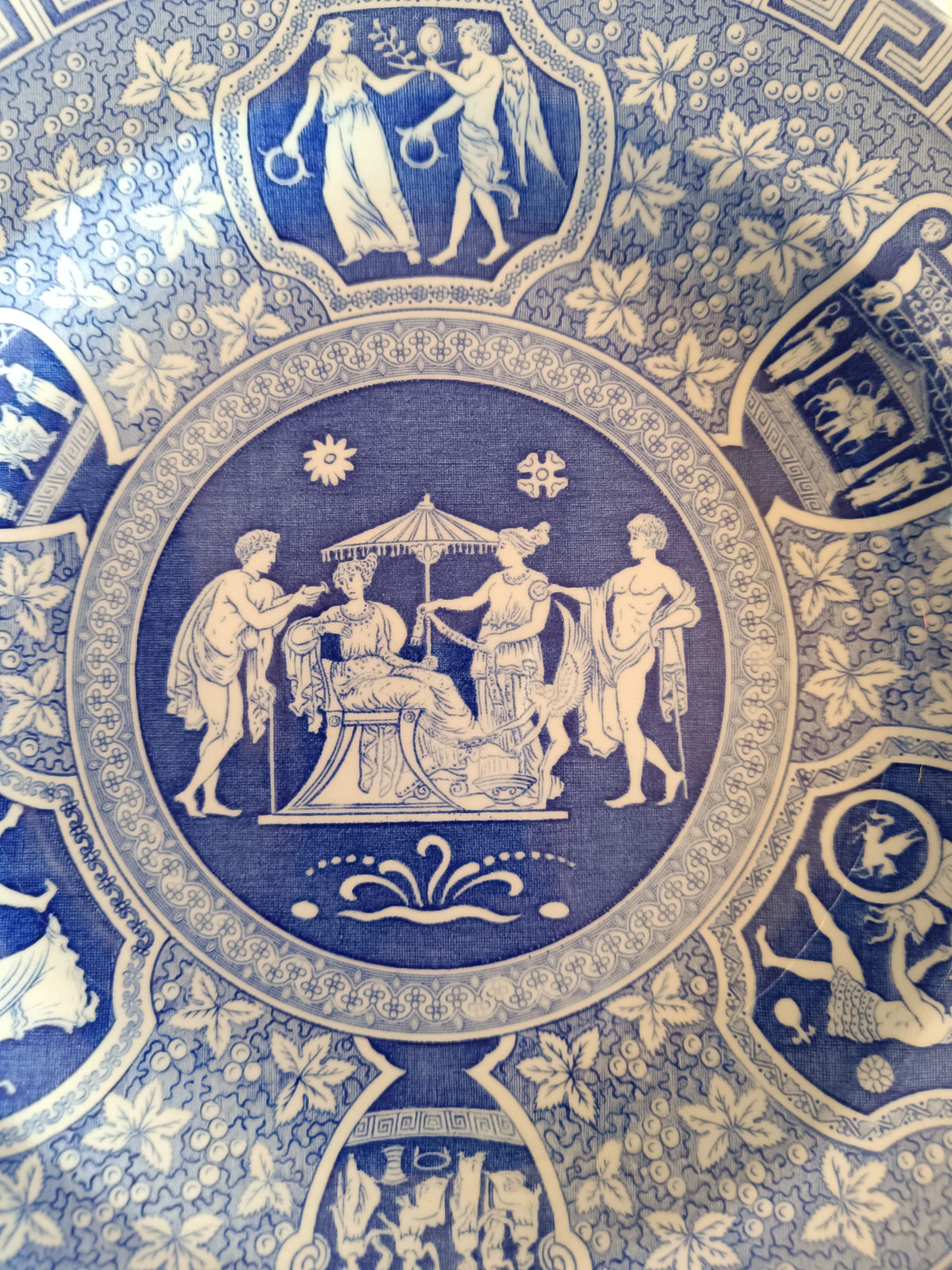 Spode the Blue Room Collection, Greek, Vintage 1990s, Wall Decor - Etsy