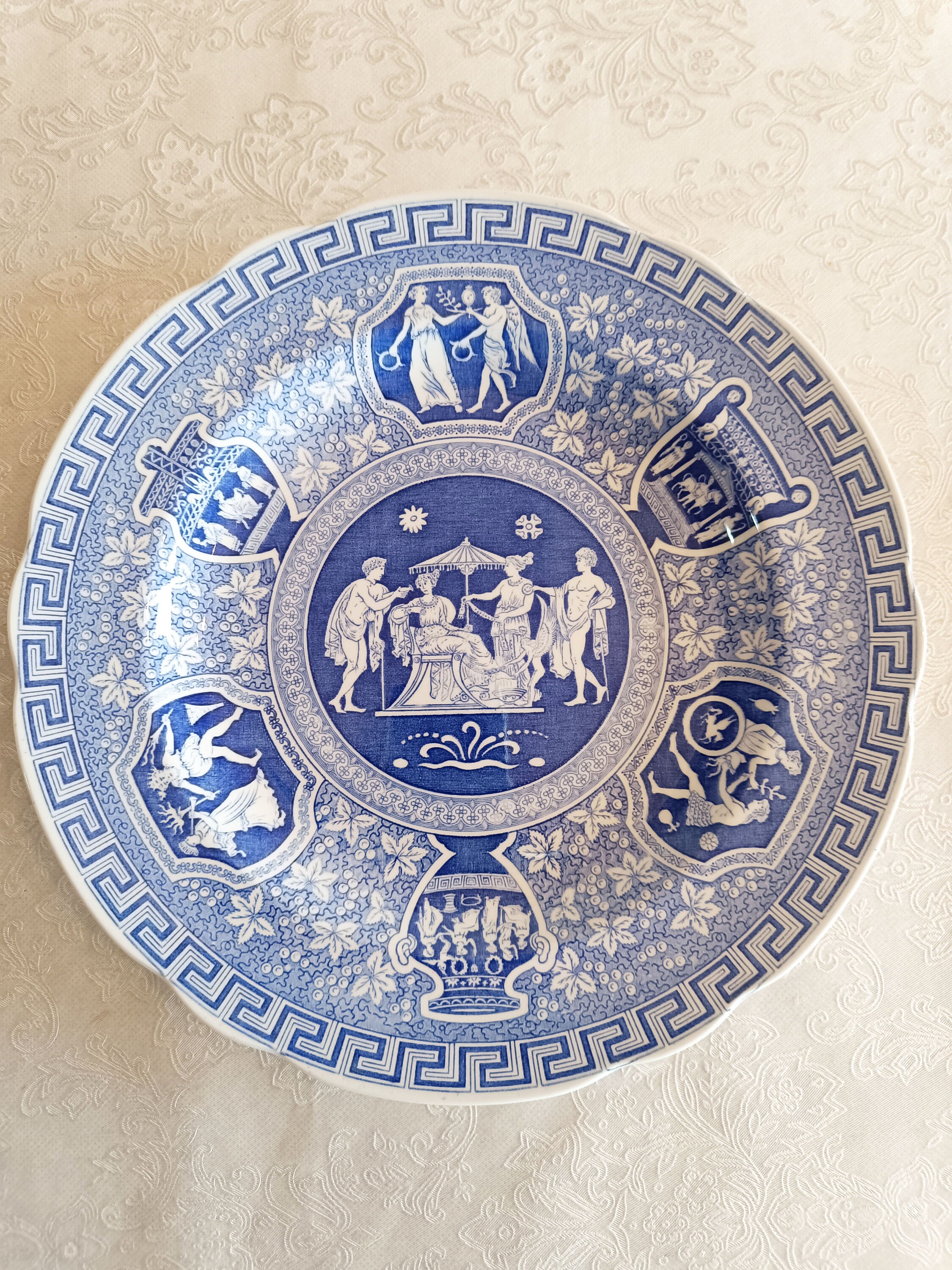 Spode the Blue Room Collection, Greek, Vintage 1990s, Wall Decor - Etsy