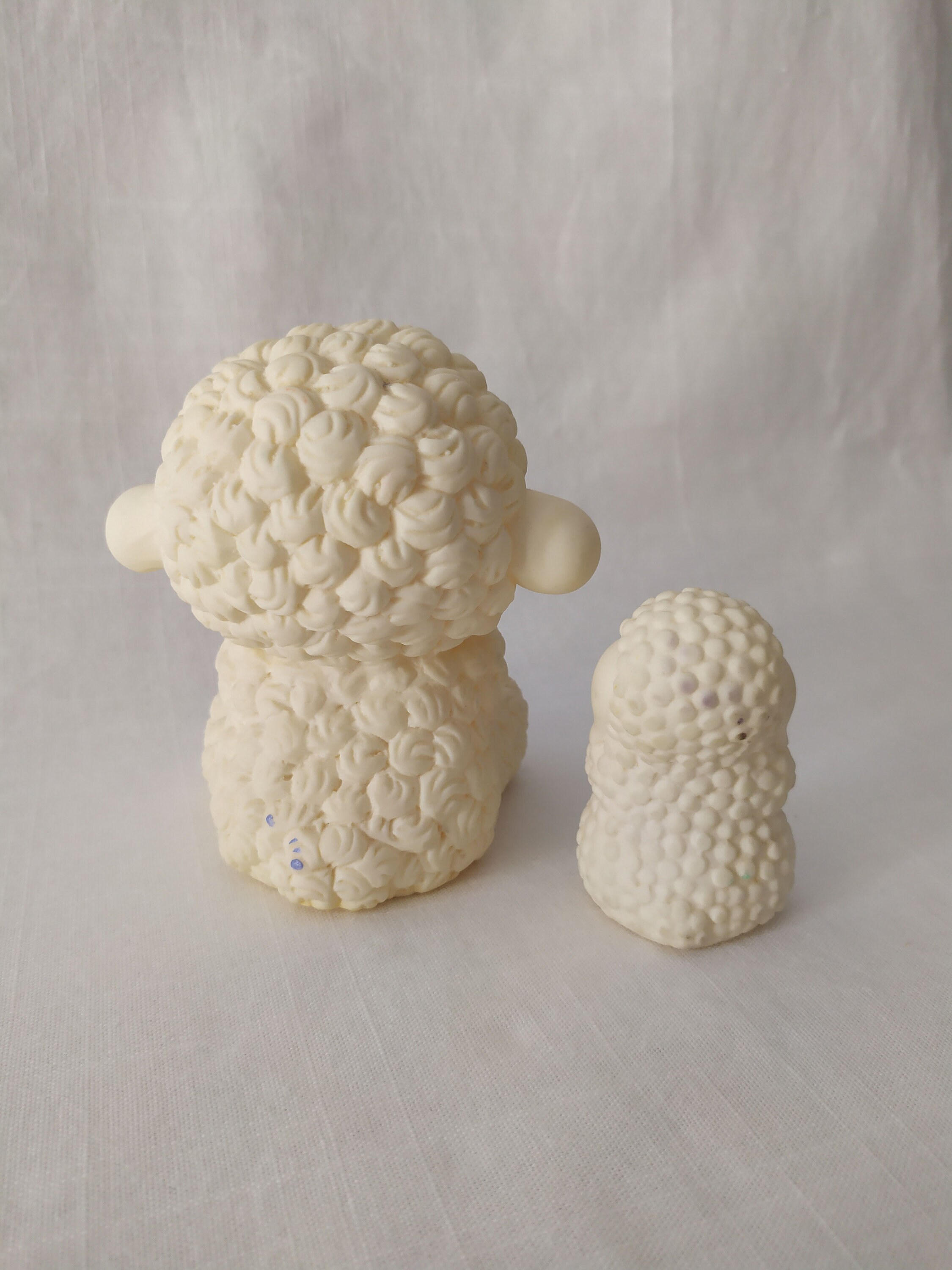 Squeeze Toy, Vintage Sheep and Little Lamb Rubber Toy, Collectible Toys ...