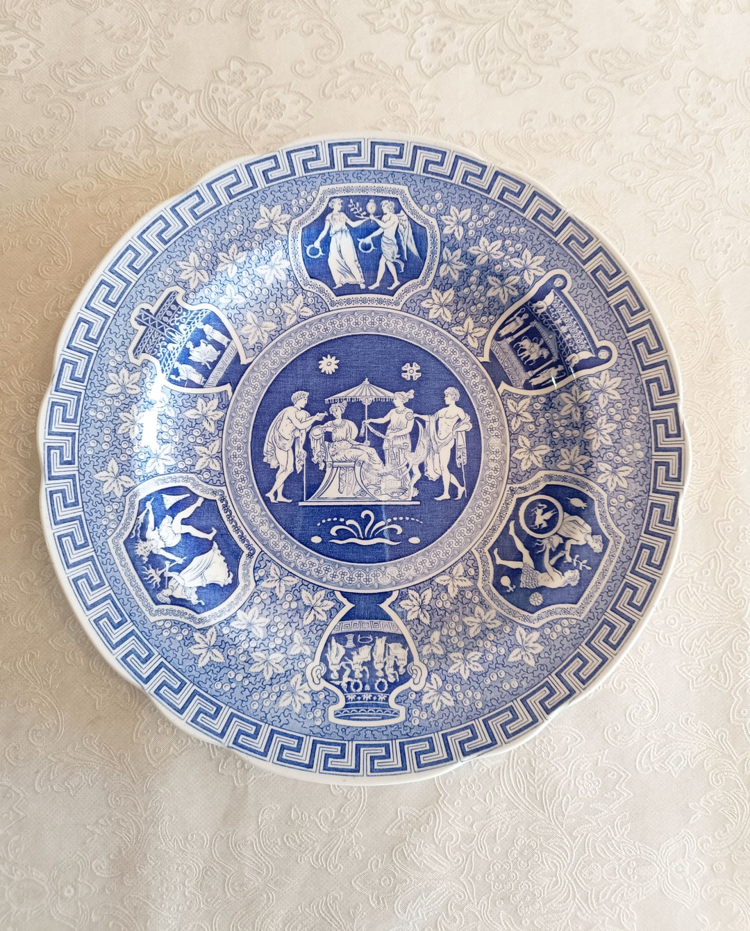 Spode the Blue Room Collection, Greek, Vintage 1990s, Wall Decor - Etsy