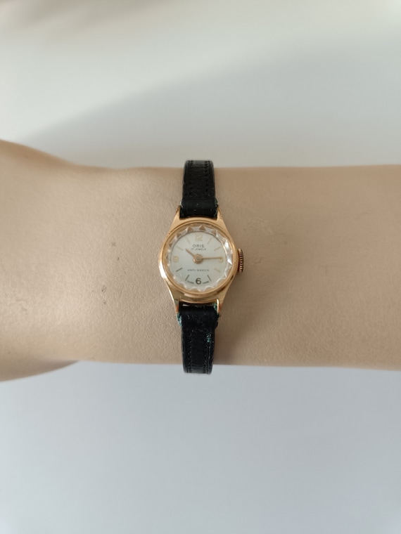 ORIS VINTAGE Ladies Gold Plated Cocktail Wristwatch o… - Gem